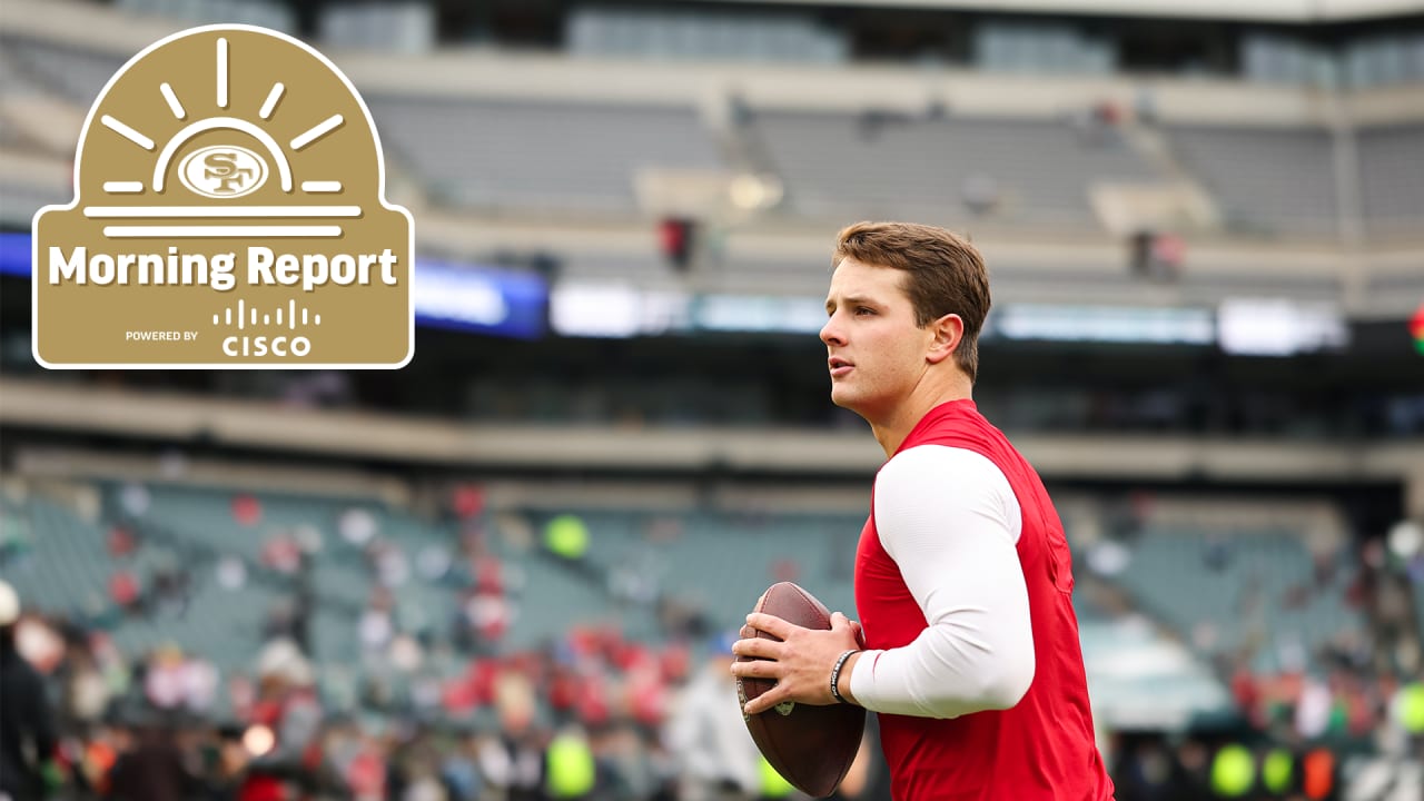 Morning Report: Brock Purdy Discusses Draft as a Day 3 Pick ️