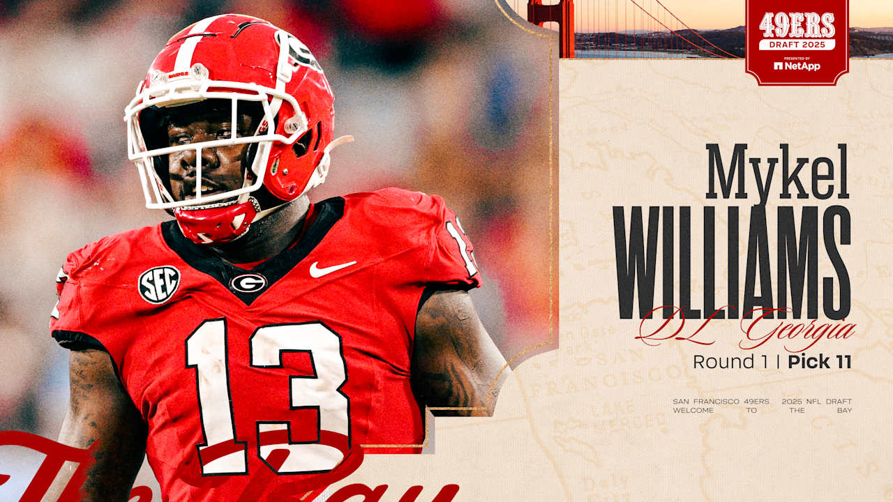 Los 49ers seleccionan al DL Mykel Williams con el Pick 11 del NFL Draft 2025