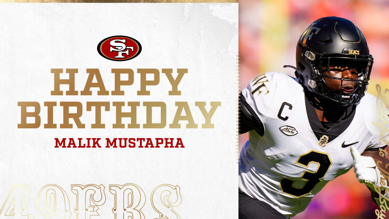 Happy Birthday to Malik Mustapha!