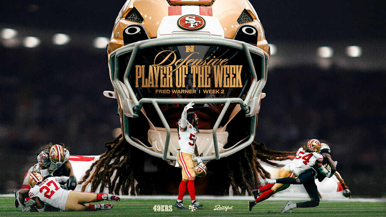 Fred Warner Named NFC Defensive Player of the Week vs. Saints | 49ers ...