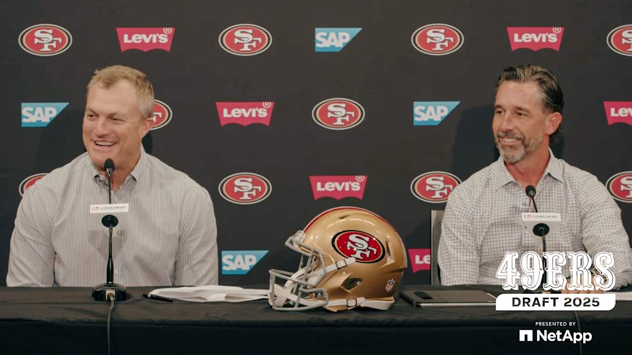 John Lynch and Kyle Shanahan Recap the Final Day of the 2025 NFL Draft