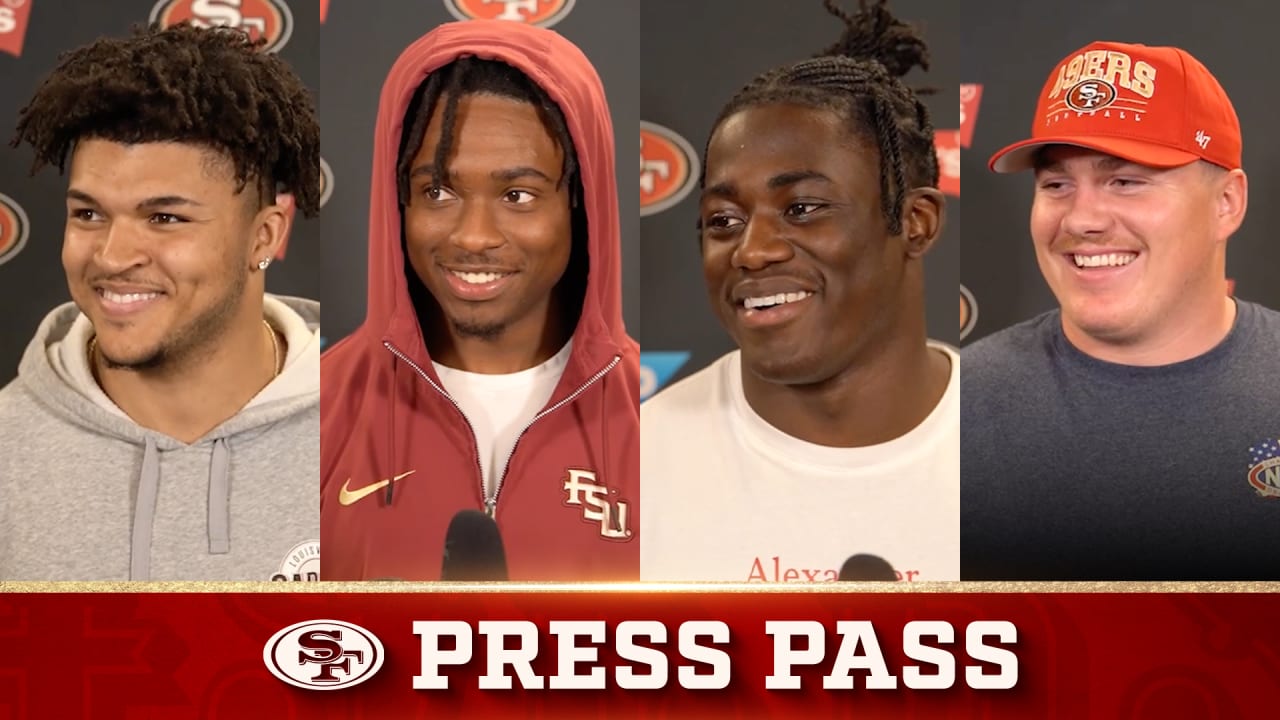 49ers Rookies Talk Draft Experience and Excitement for Minicamp