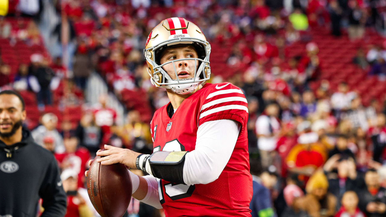 Brock Purdy Talks Learning from QB Sam Darnold | Press Pass