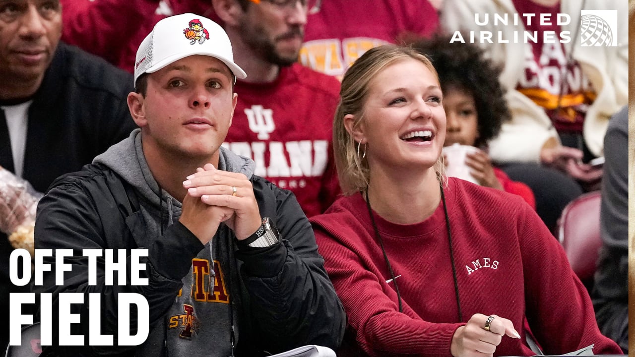 Off the Field: Brock Purdy Cheers on Iowa State in March Madness