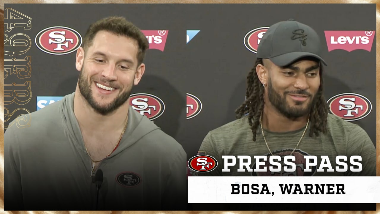 Bosa, Warner on 'Making the Most' of Their Super Bowl Experience