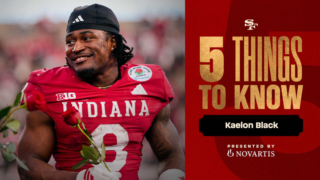 5 Things to Know: Running Back Kaelon Black | 49ers Webzone