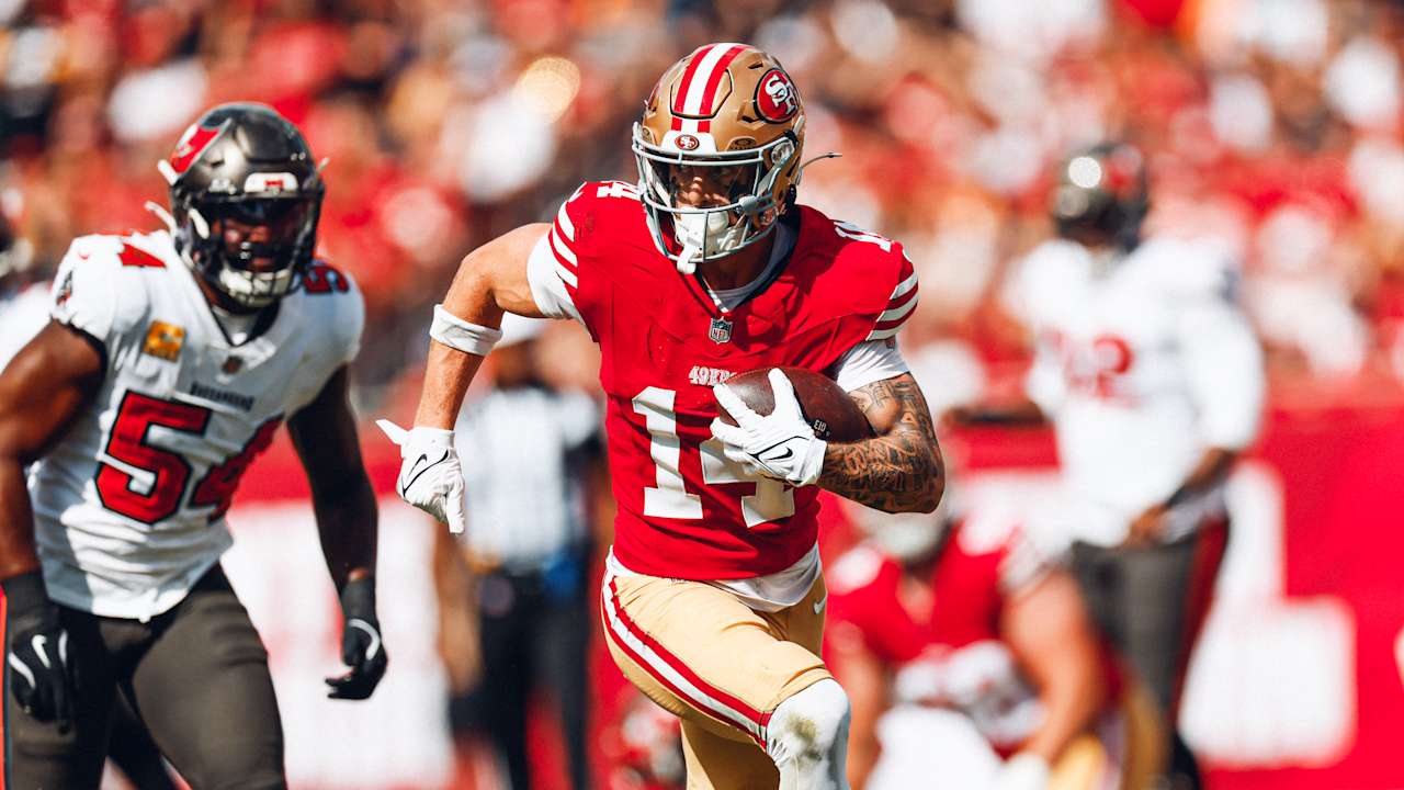 Ricky Pearsall Reflects on First NFL Touchdown | Press Pass