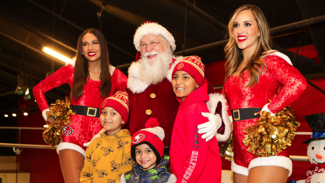 49ers Host 2023 Kids Club Holiday Party at Levi’s® Stadium