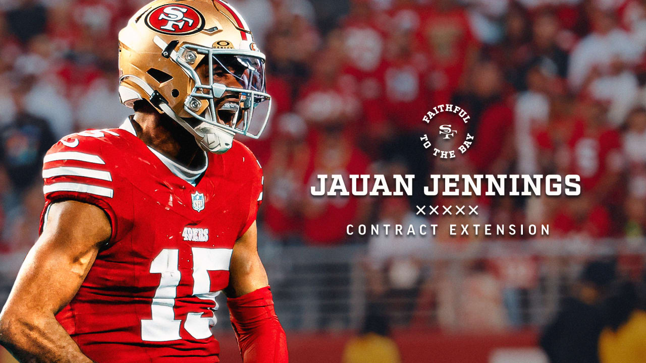49ers Sign WR Jauan Jennings to One-Year Extension