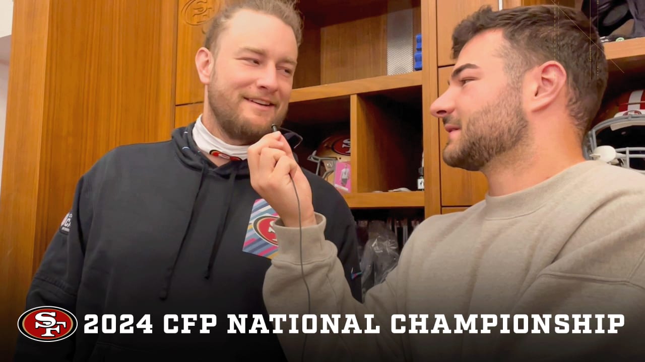 49ers Locker Room Weighs In on Washington-Michigan CFP National ...