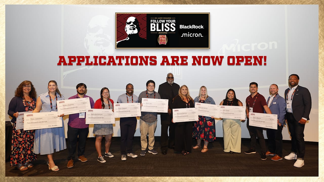 Applications Now Open for the 49ers Foundation's Annual 'Follow Your ...