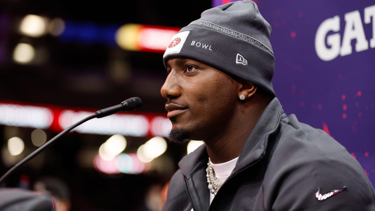 Kid Reporter Goes 1-on-1 with Deebo Samuel at Super Bowl Opening Night