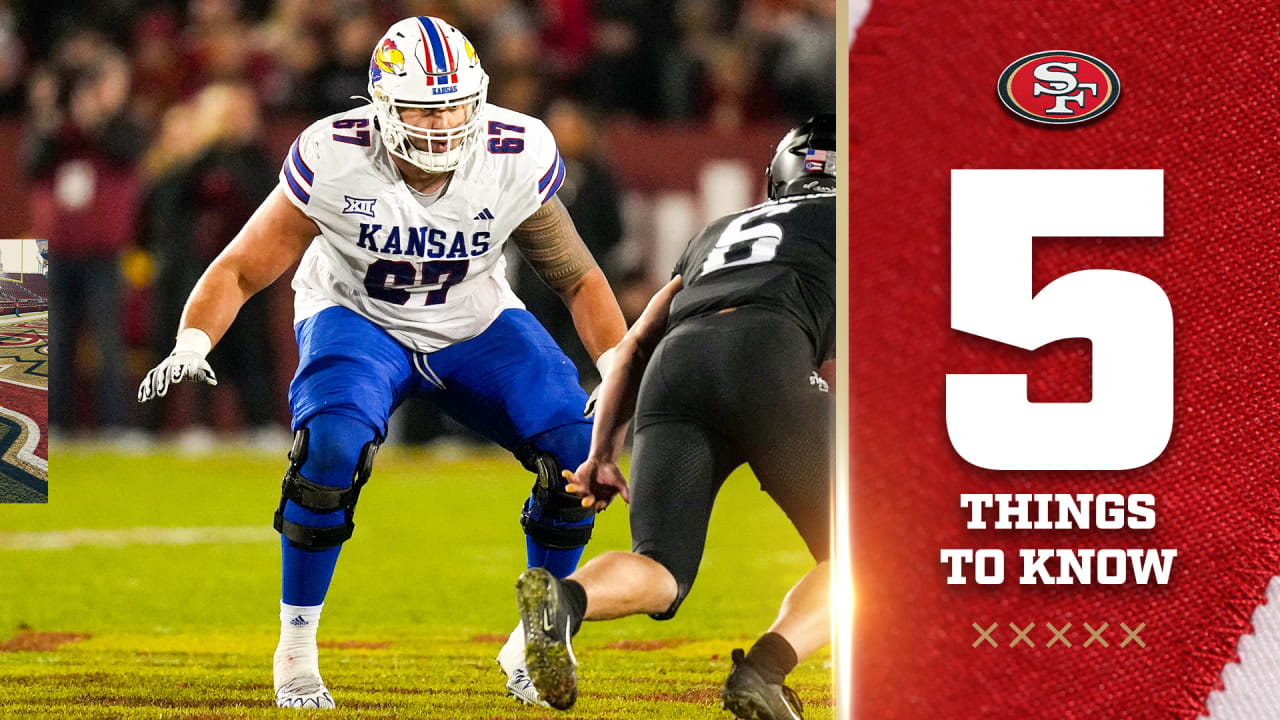 5 Things to Know: Offensive Lineman Dominick Puni