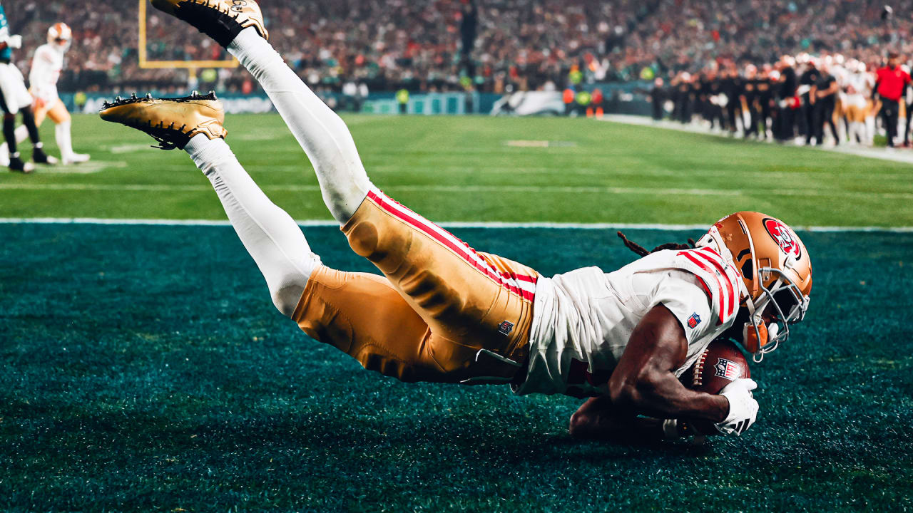 TOUCHDOWN: Brandon Aiyuk Lays Out to Secure Brock Purdy TD Throw