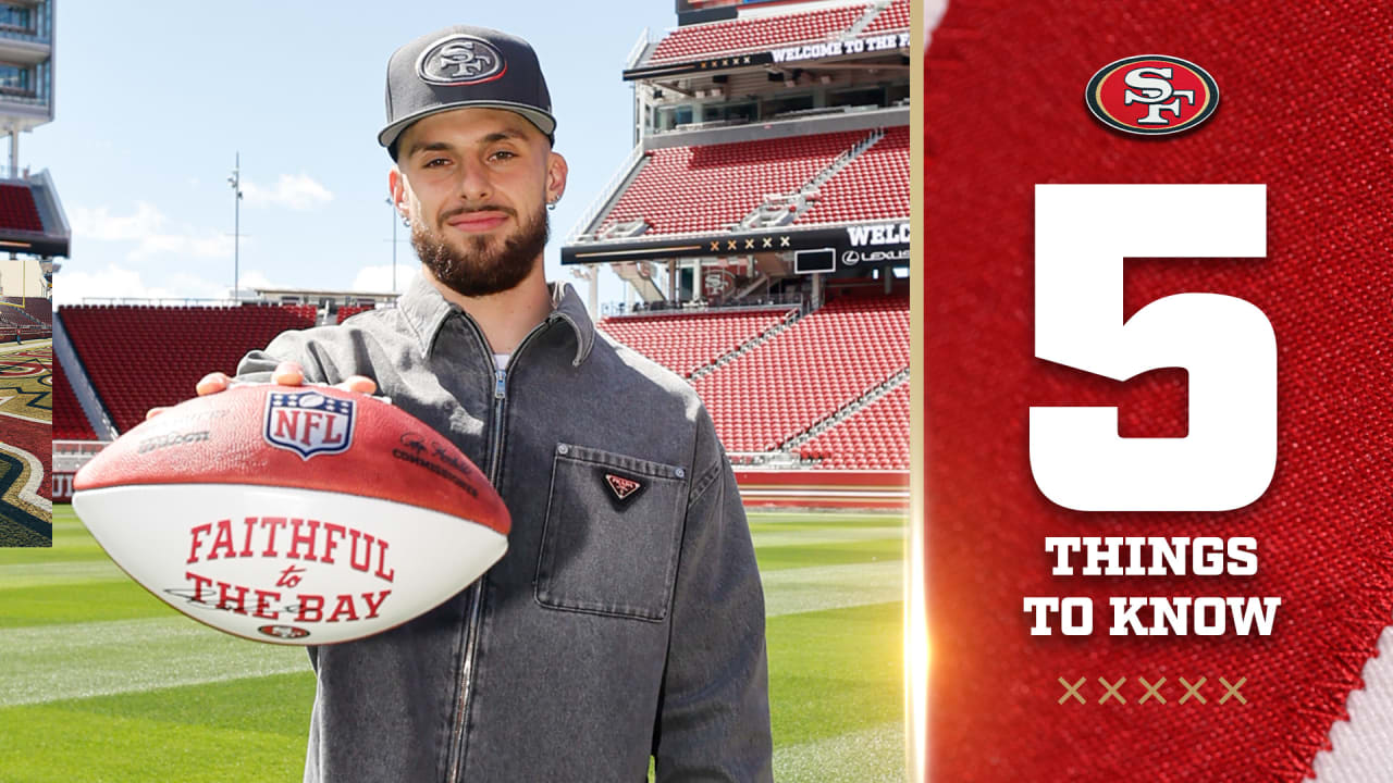 5 Things to Know: Wide Receiver Ricky Pearsall