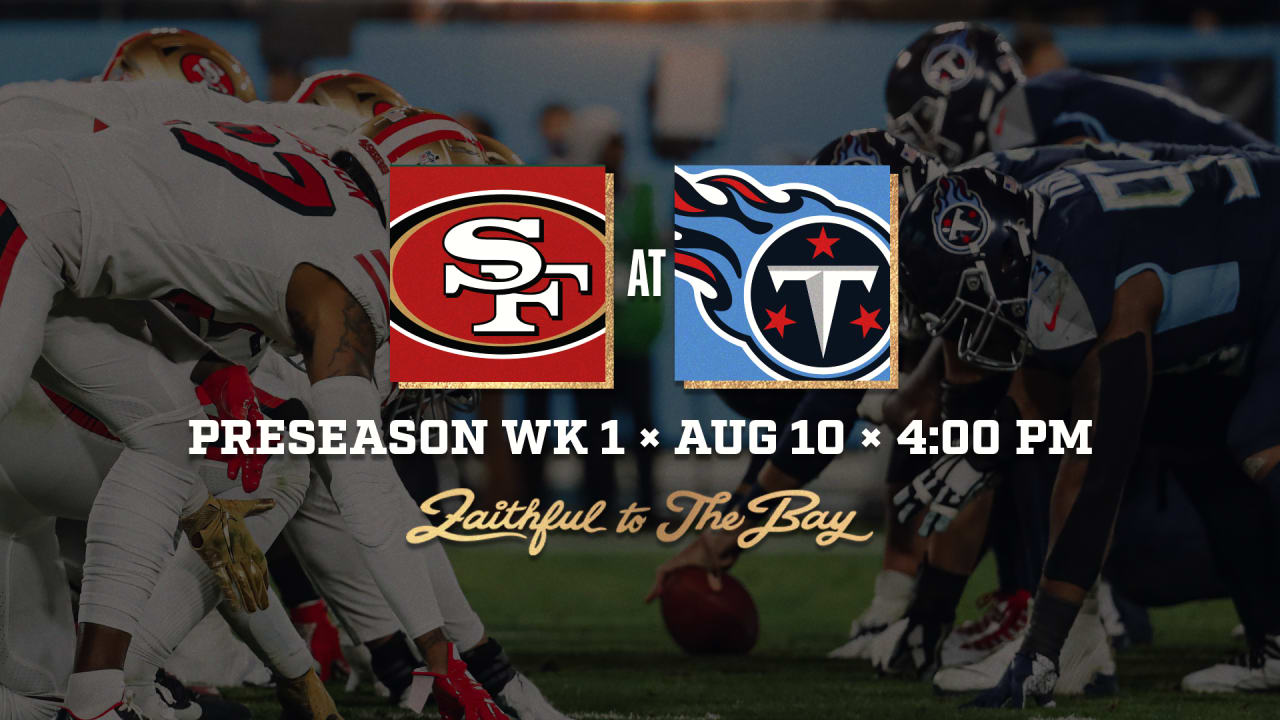 49ers Finalize 2024 Preseason Dates and Times