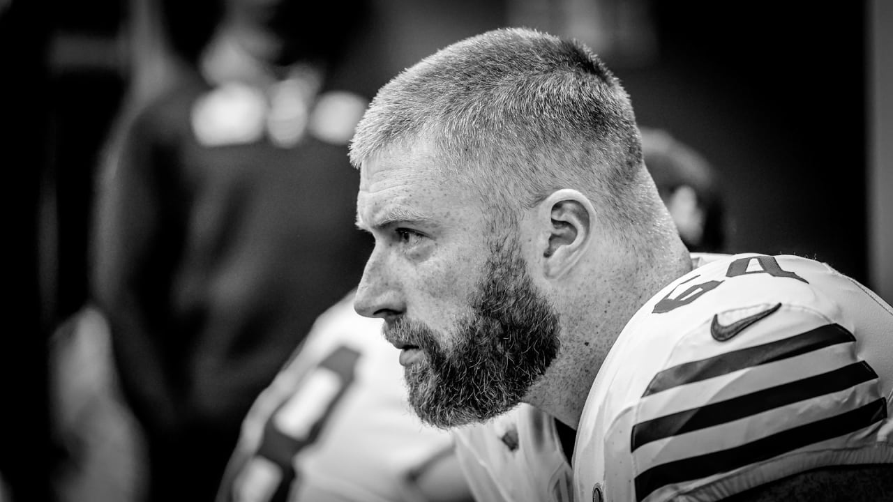 Jake Brendel Shares O-Line Progress at Training Camp | Press Pass