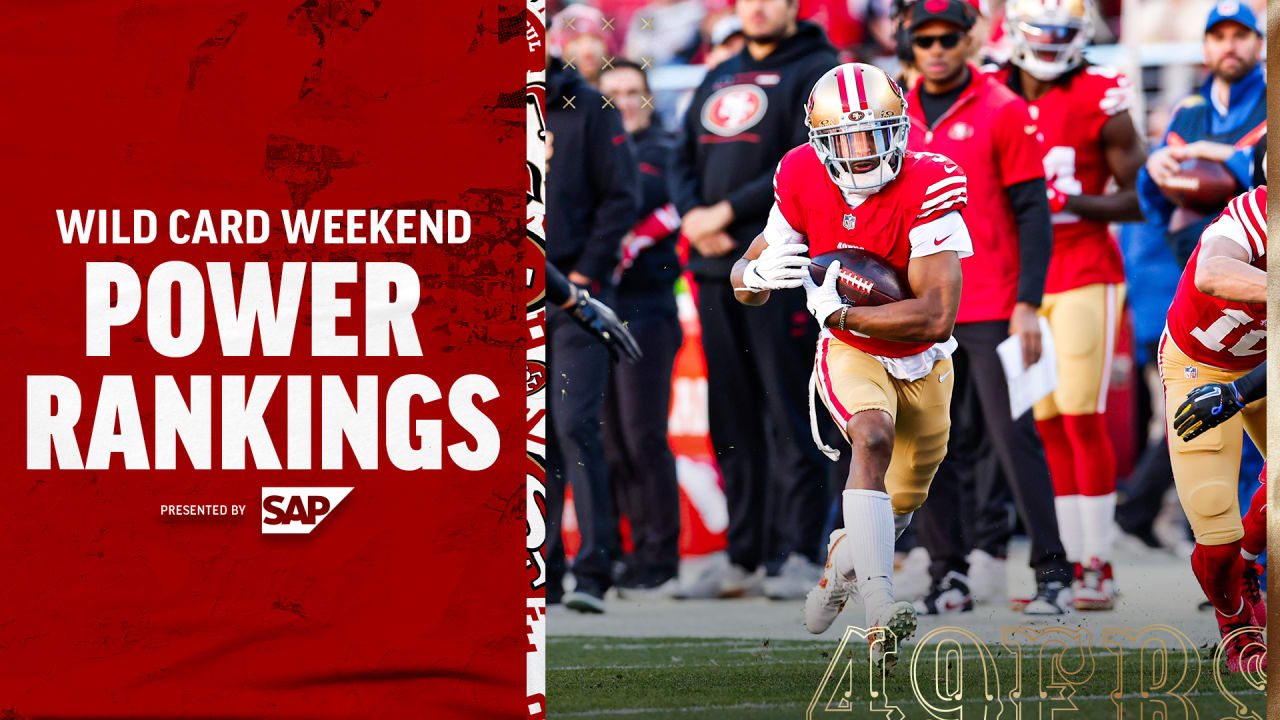 NFL Power Rankings: 49ers Enter NFL Playoffs as Top Team in the NFC
