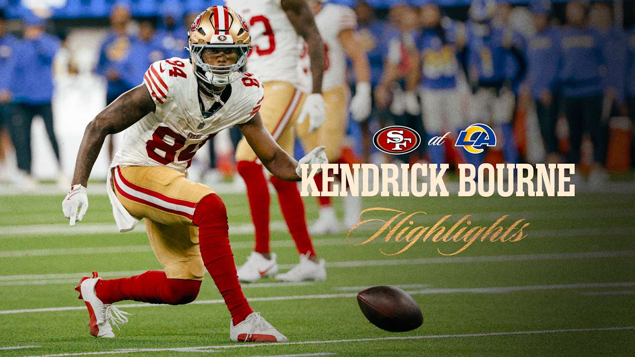 Kendrick Bourne's Best Catches from 142-Yard Game vs. Rams | Week 5