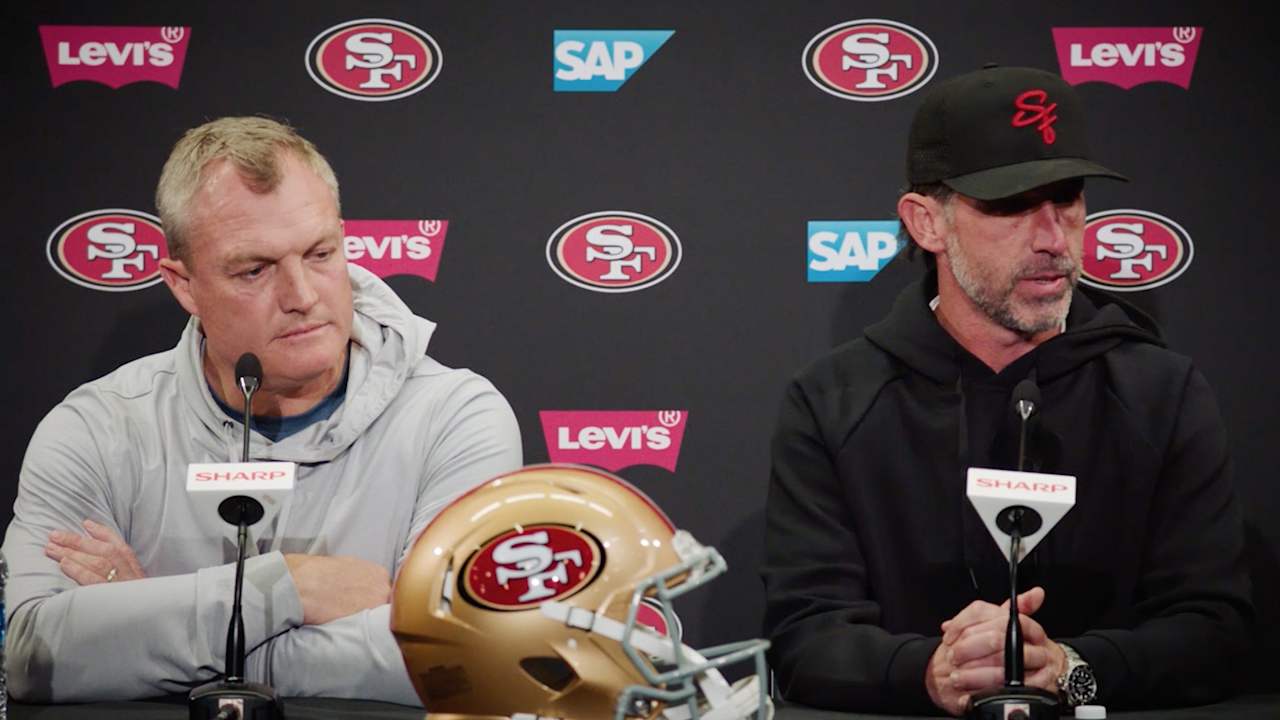 John Lynch, Kyle Shanahan Talk Offseason Coaching Changes