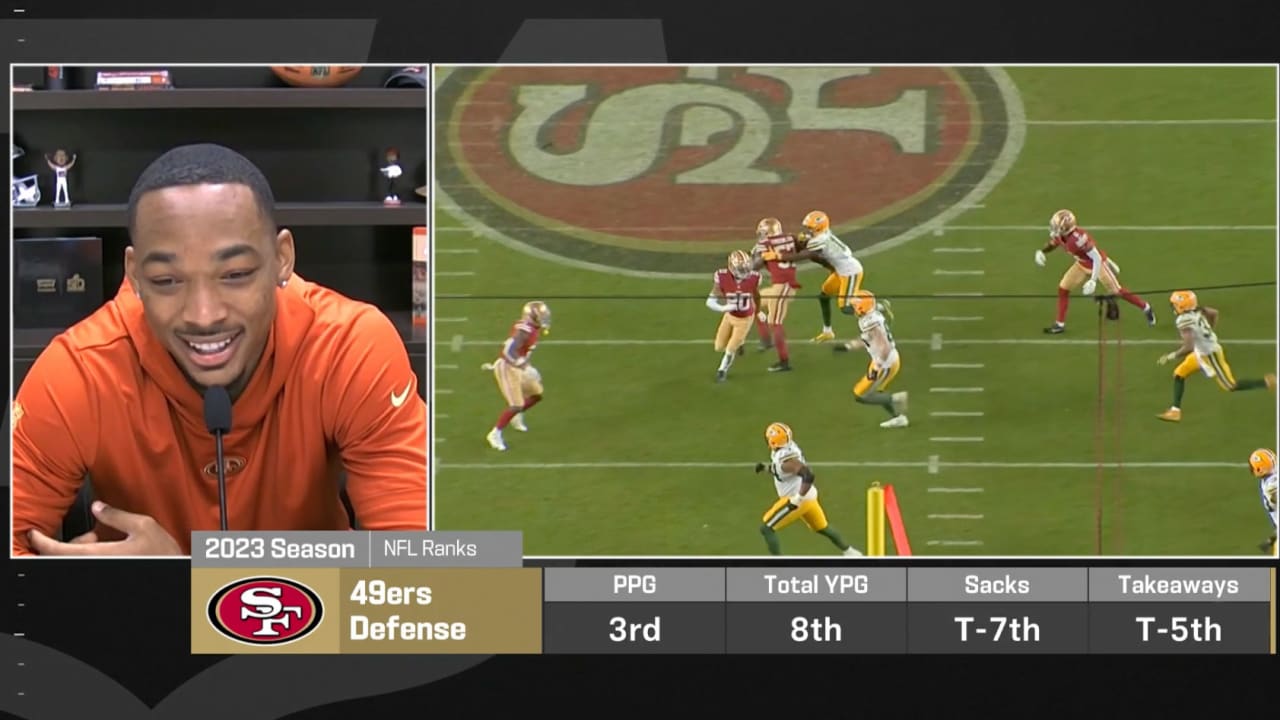 Deommodore Lenoir Joins 'NFL Total Access' Ahead of NFC Title Game