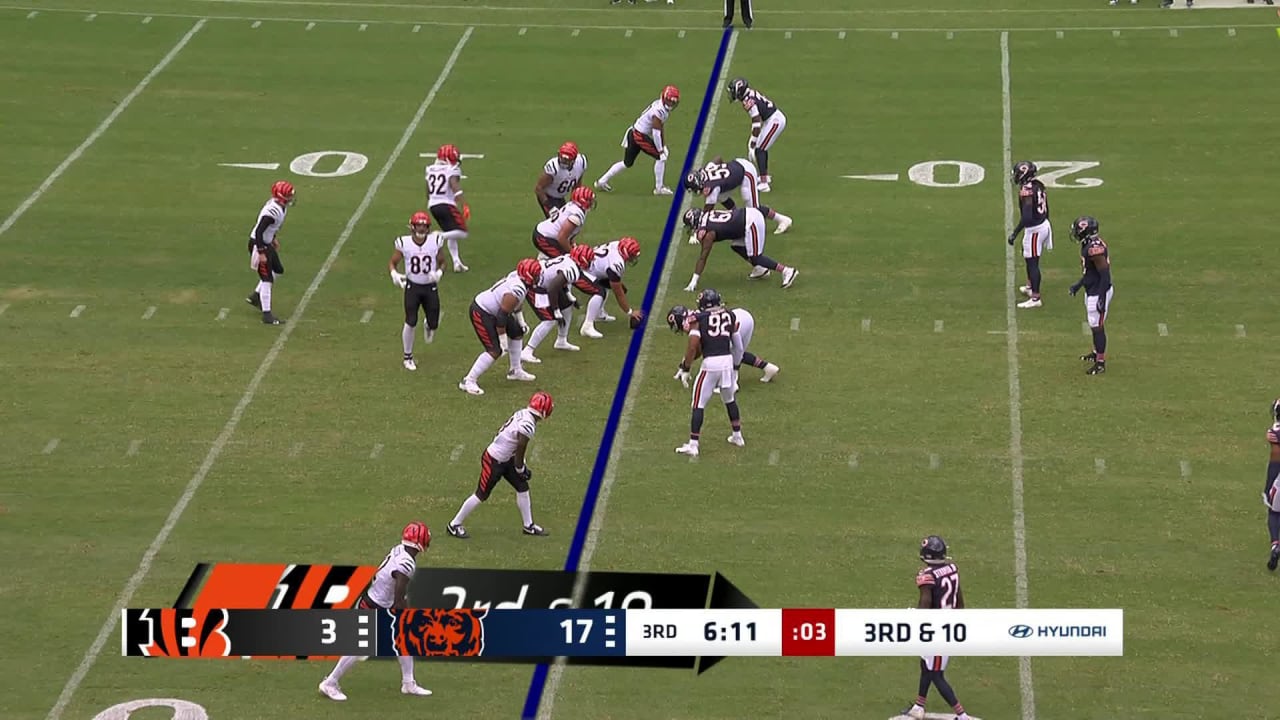 HIGHLIGHT: Daniel Hardy's wicked spin move sets up sack