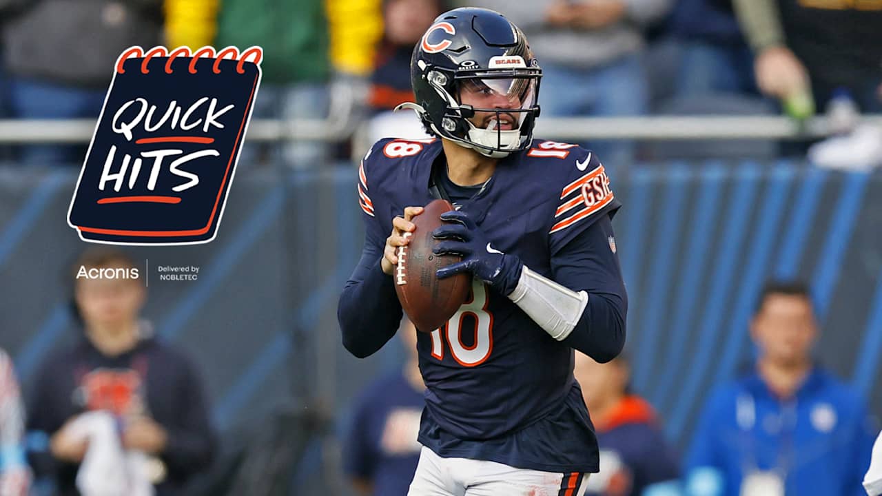 Caleb Williams setting NFL, Bears records in rookie season | Quick Hits