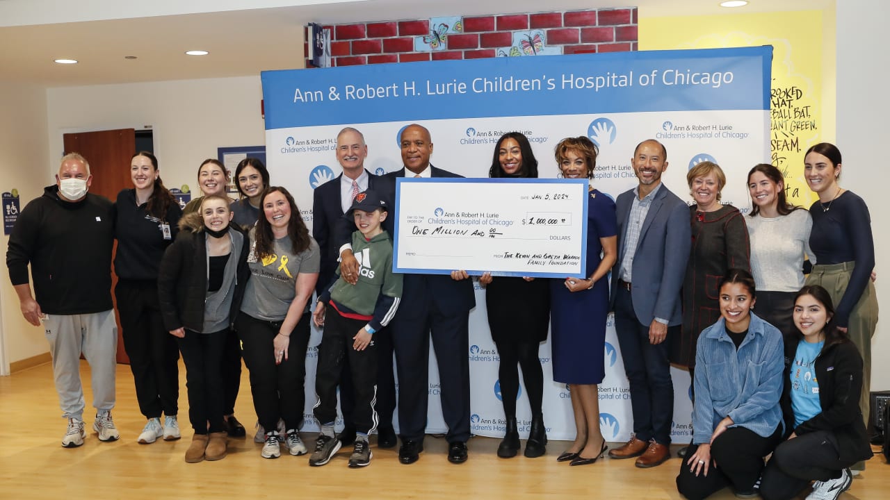 Kevin, Greta Warren pledge $1 Million to Lurie Children's Hospital ...