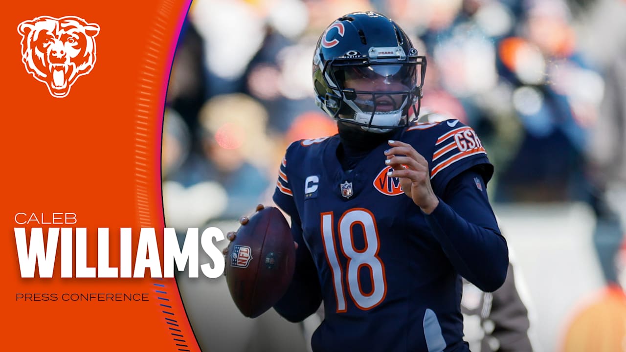 Caleb Williams on his improvement, playing in primetime | Press Conference