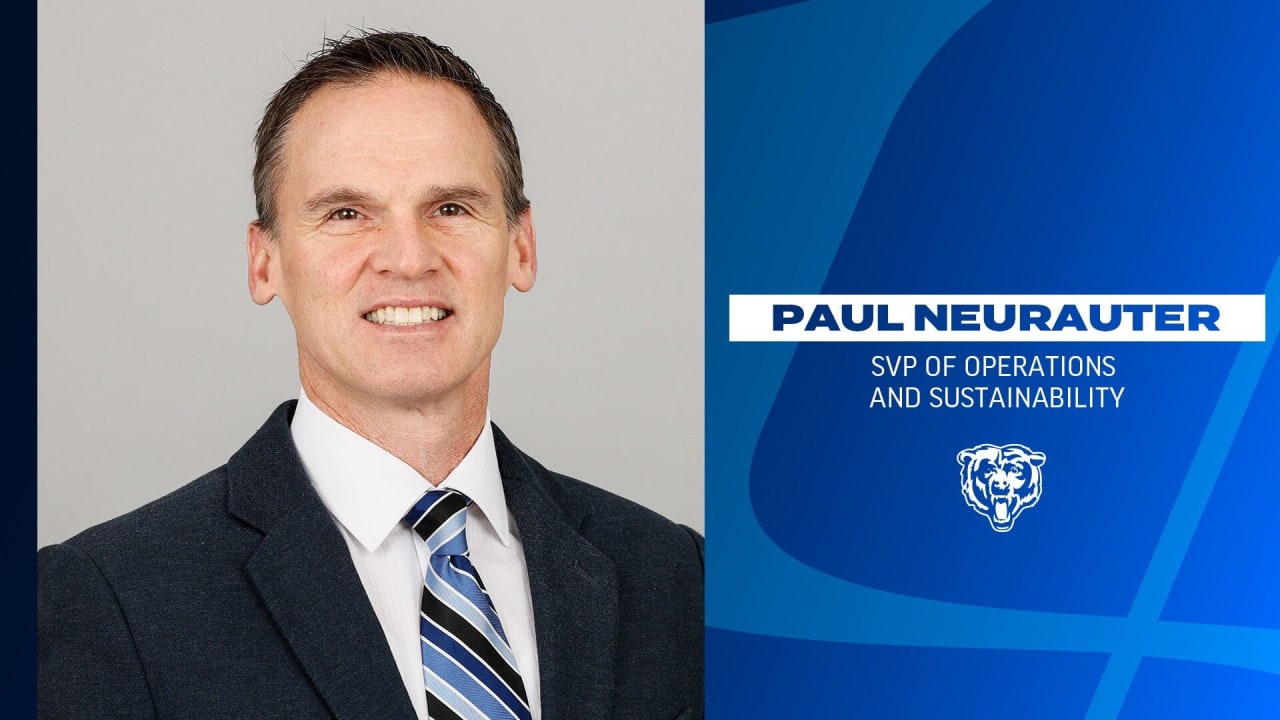 Chicago Bears promote Paul Neurauter to SVP of operations, sustainability