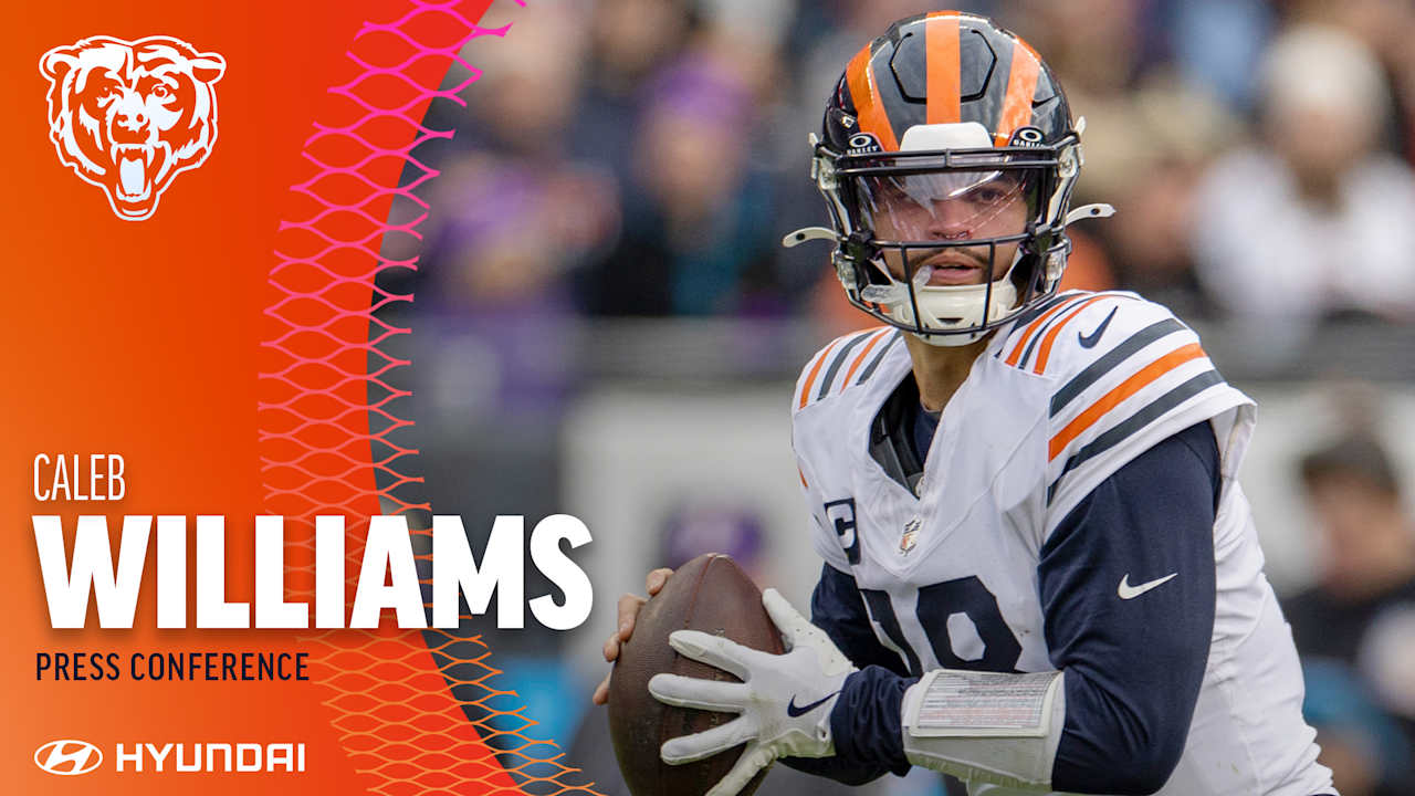 Caleb Williams media availability | Press Conference