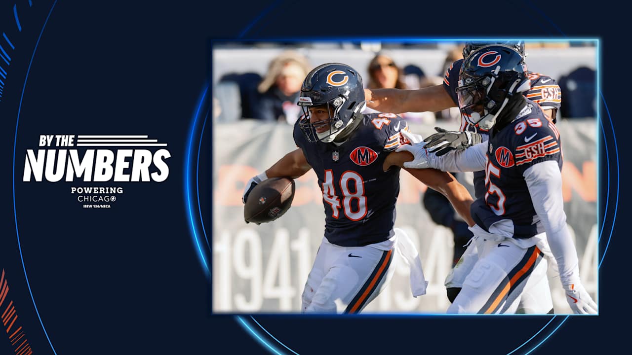 By the Numbers: Bears' Week 15 win over Browns