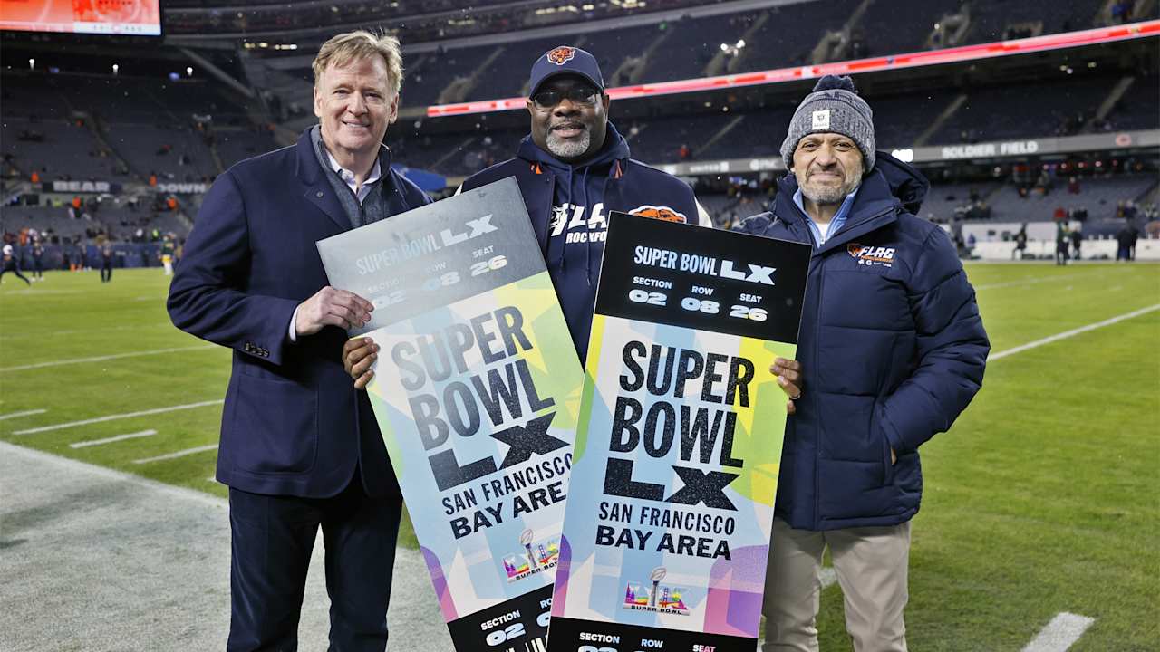 Bears, NFL Commissioner Roger Goodell honor flag football trailblazer ...