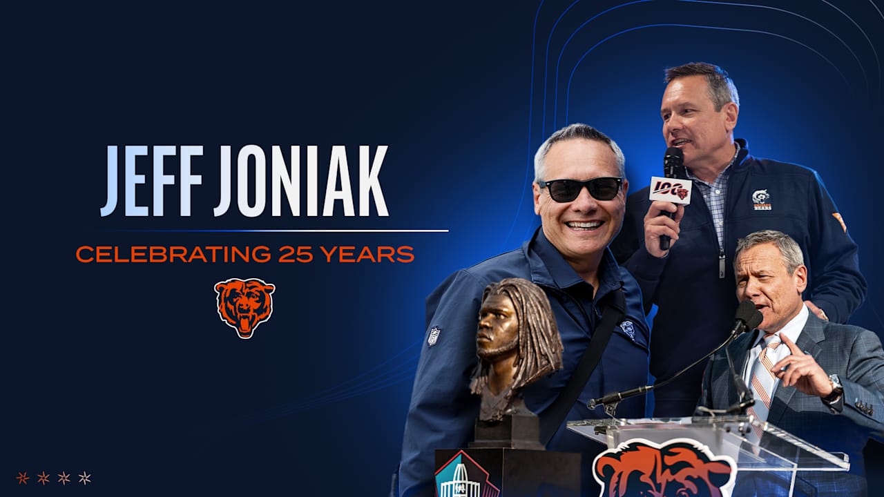 Jeff Joniak celebrates 25th season as radio voice of Chicago Bears