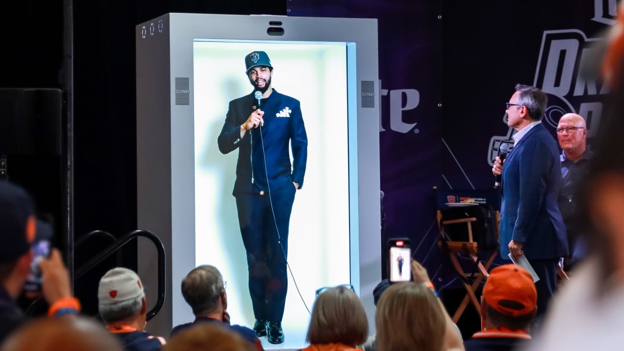 Caleb Williams and Rome Odunze: Inside the hologram moment