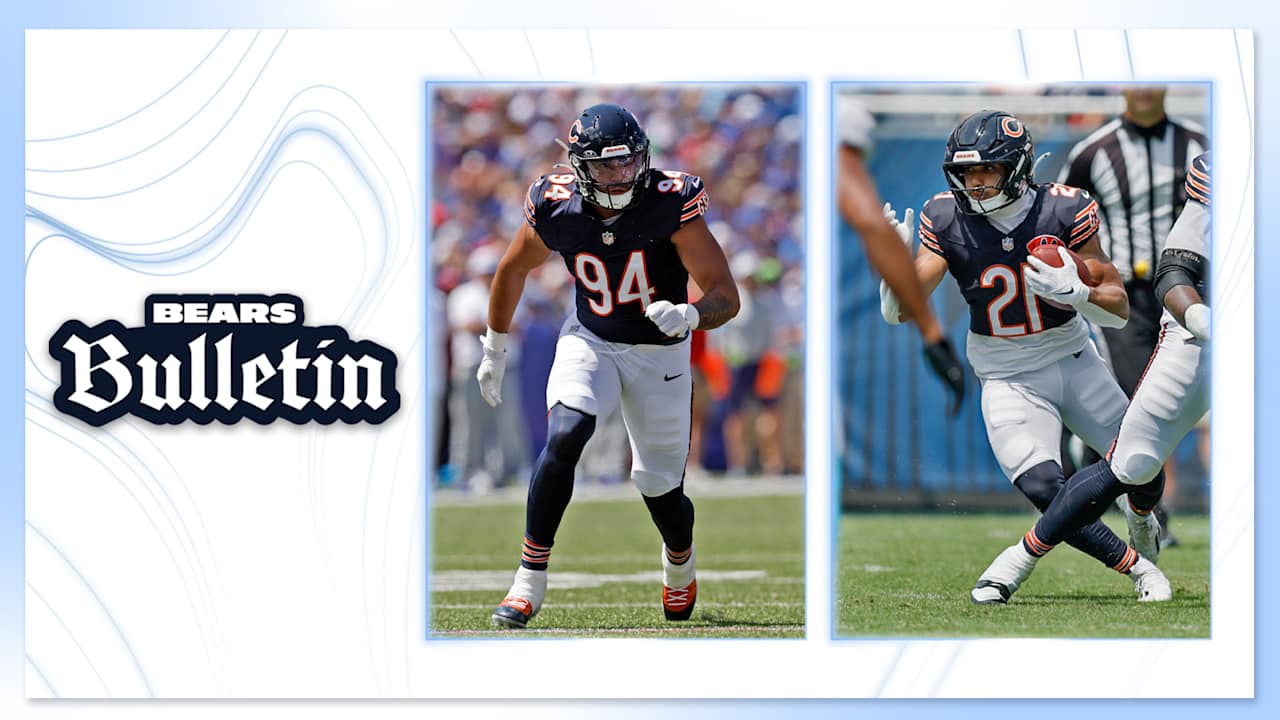 Bears designate Austin Booker, Travis Homer to return from IR