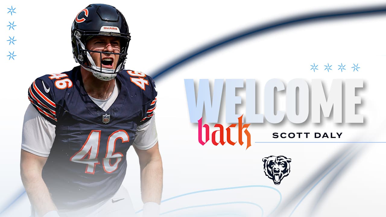 Roster Moves: Bears re-sign LS Scott Daly