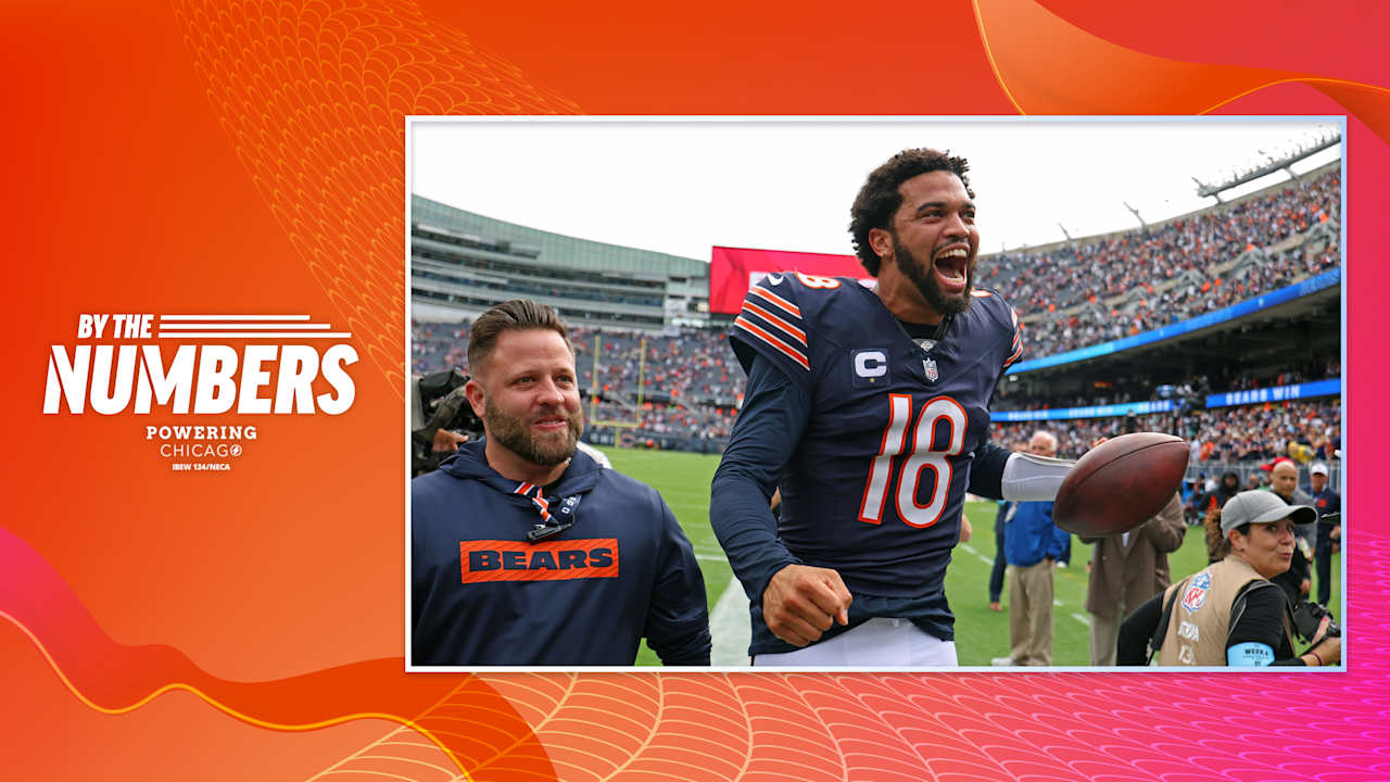 By the Numbers: Bears' Week 4 win over Rams