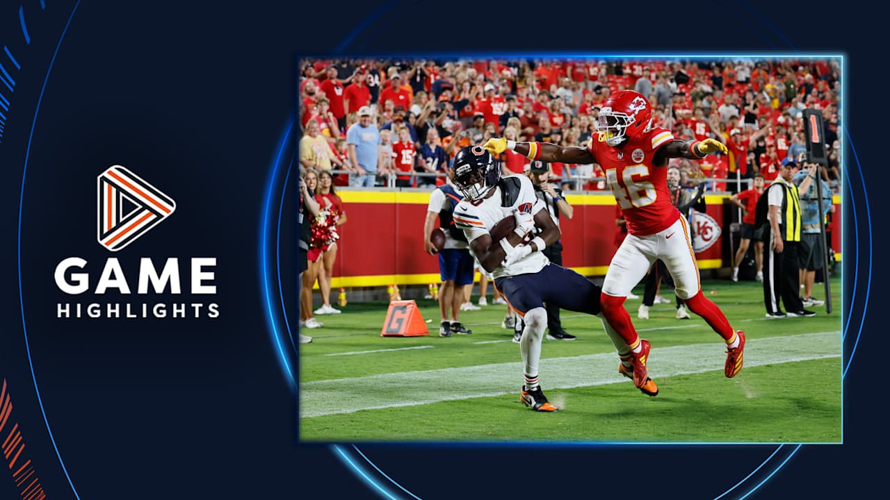 FULL HIGHLIGHTS: Bears at Chiefs | 2025 Preseason Week 3