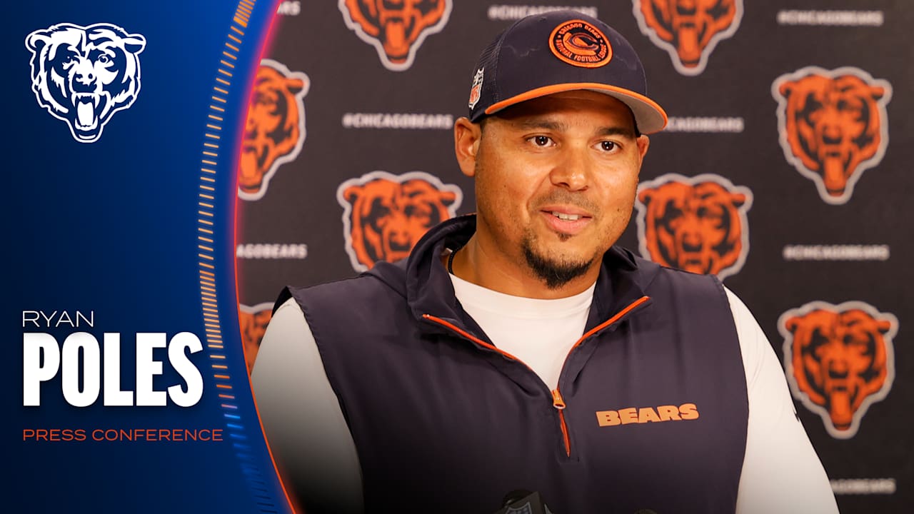 Ryan Poles on Bears' initial 53-man roster | Press Conference