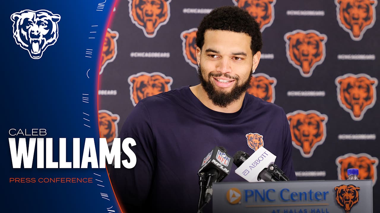 Caleb Williams on returning to Halas Hall: 'I've been waiting on this ...