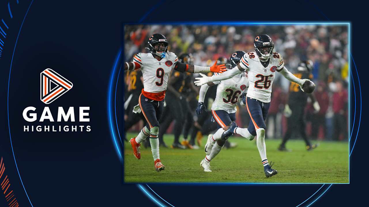 FULL HIGHLIGHTS: Bears' Week 6 win over Commanders