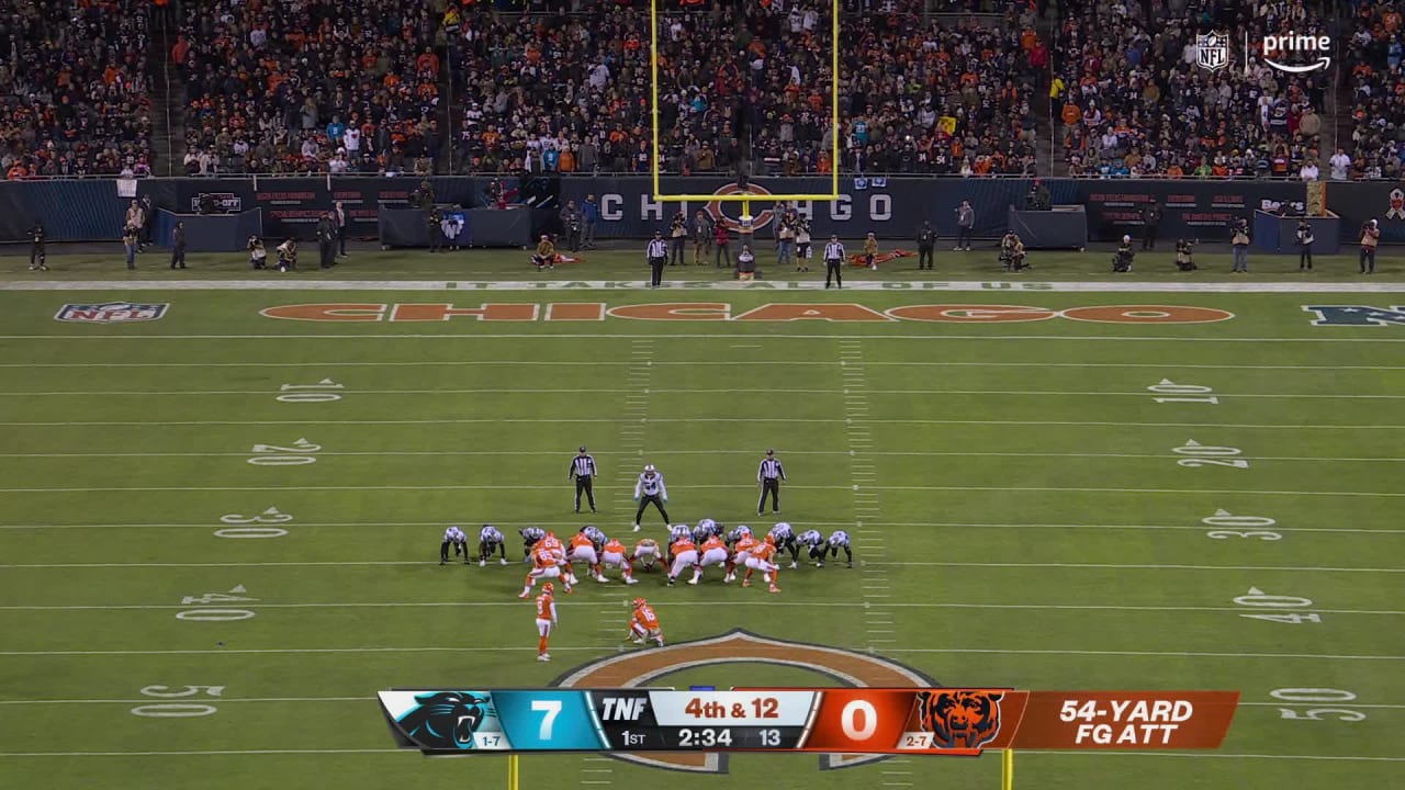 HIGHLIGHT: Cairo Santos sneaks 54-yard FG inside left upright to put ...