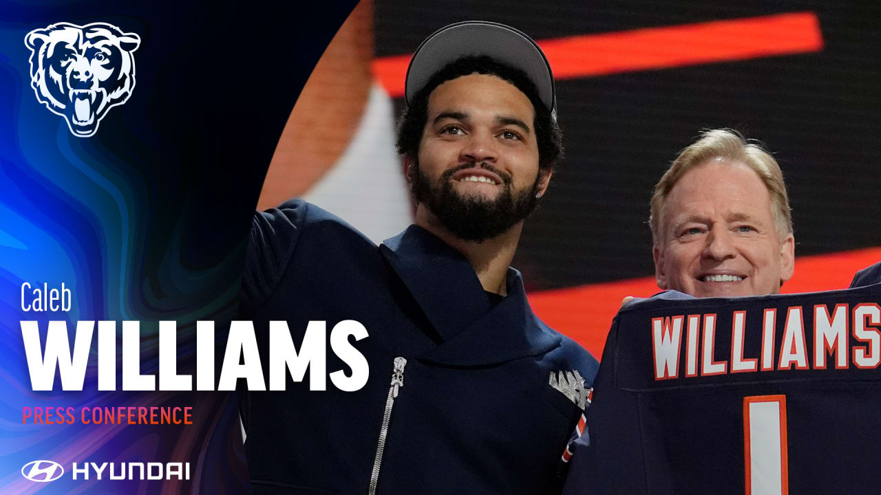 Caleb Williams on getting the call: 'Nothing feels better than being in ...