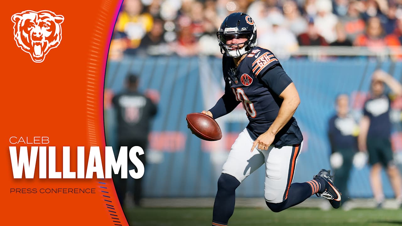 Caleb Williams on offensive performance in win over Steelers | Press ...