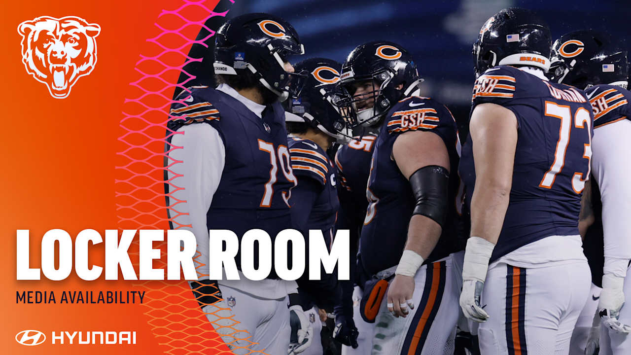 Postgame locker room availability | 2024 Week 17