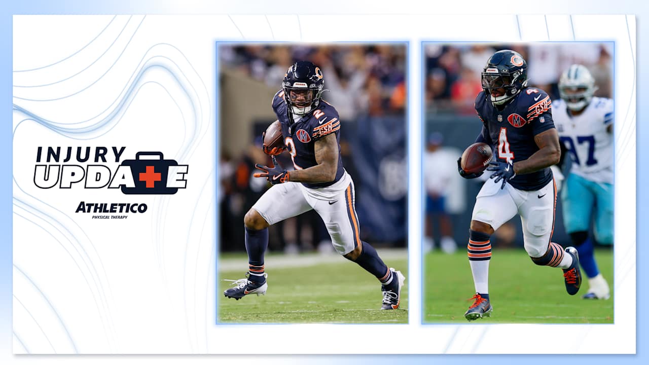 Injury Update: DJ Moore, D'Andre Swift expected to play Sunday vs. Saints