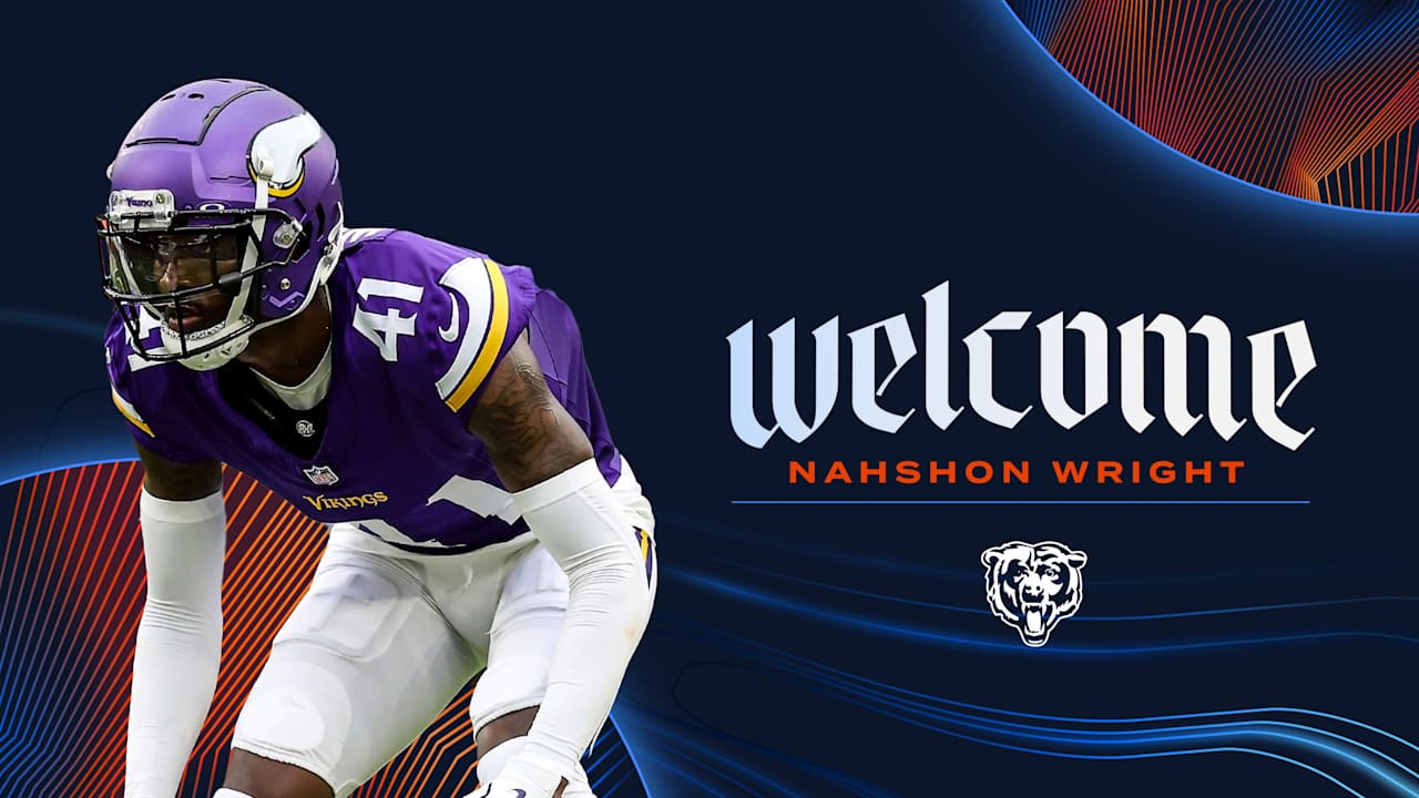 Roster Moves: Bears sign DB Nahshon Wright