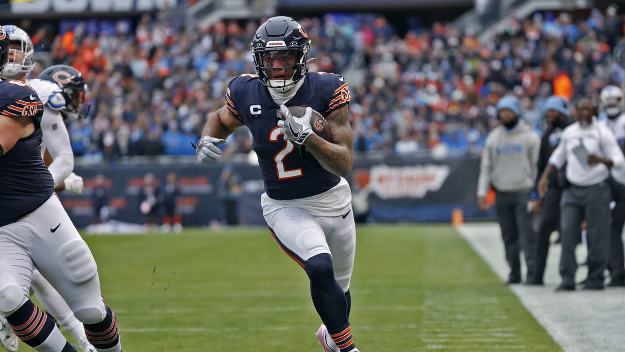 HIGHLIGHTS: DJ Moore's best plays from 2-TD game | 2023 Week 14
