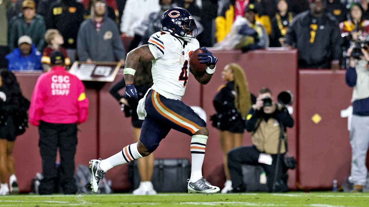 HIGHLIGHTS: D'Andre Swift's best plays from 175-yard game vs. Commanders